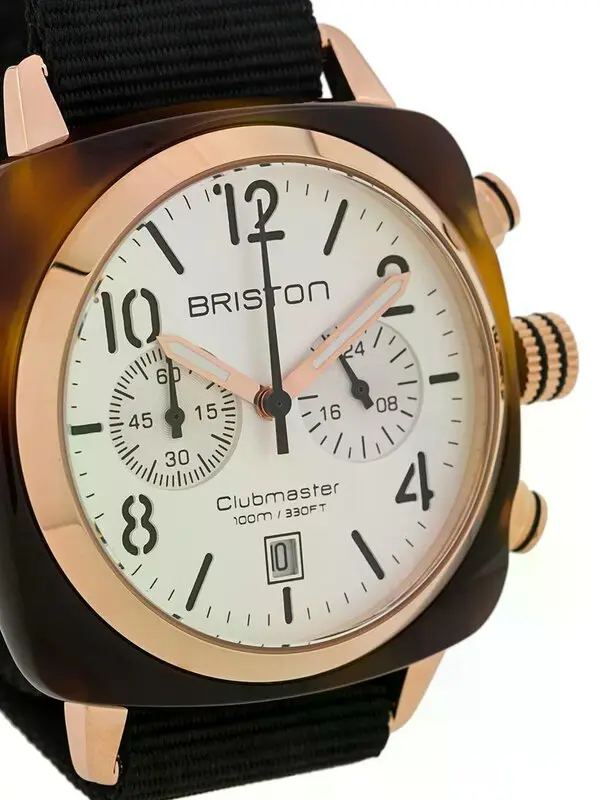 BRISTON Clubmaster Classic 40mm Watch - White