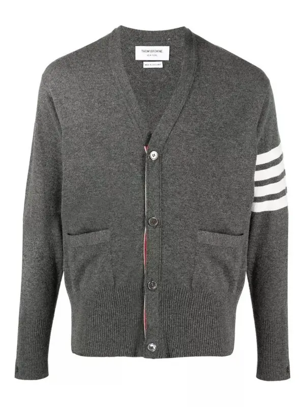 Thom Browne 4-bar Cashmere Cardigan