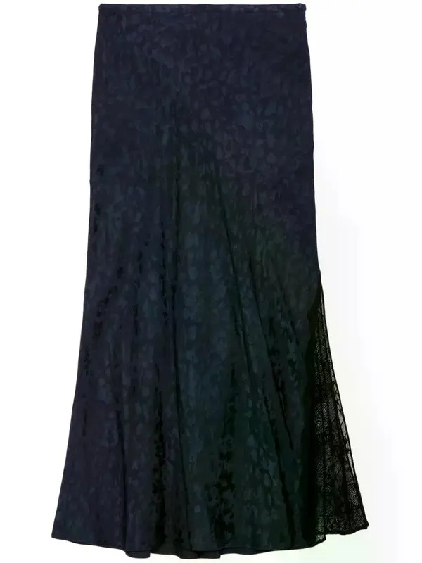 Zadig&Voltaire Jayla Leopard-print Silk Skirt