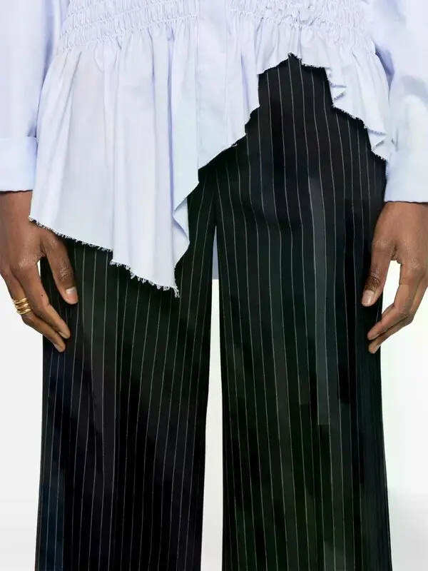 P.a.r.o.s.h Pinstriped Wide-leg Trousers