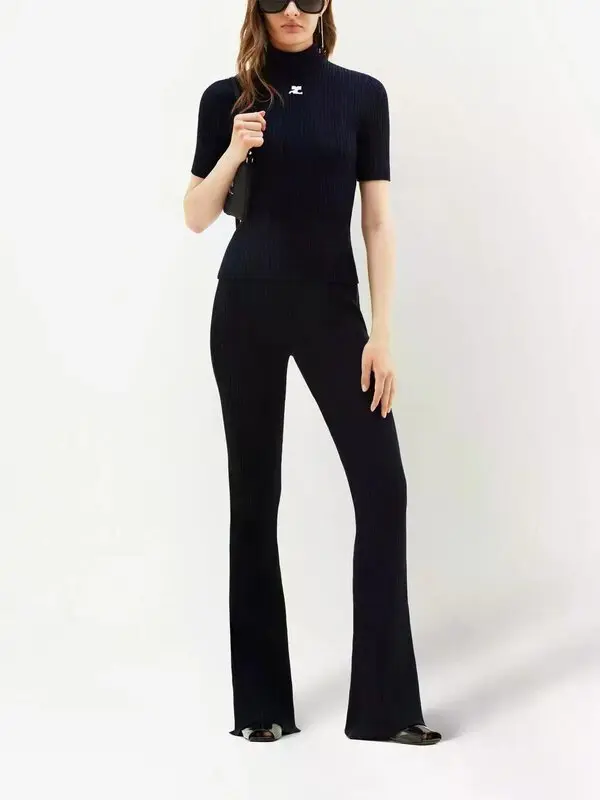 COURREGES Reedition Rib-knit Sweater