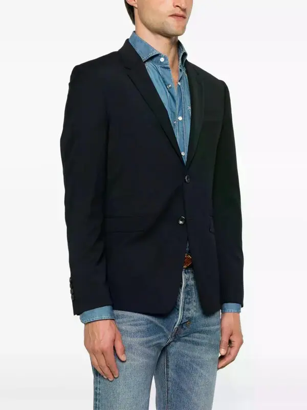 REVERES 1949 Single-breasted Blazer - Blue