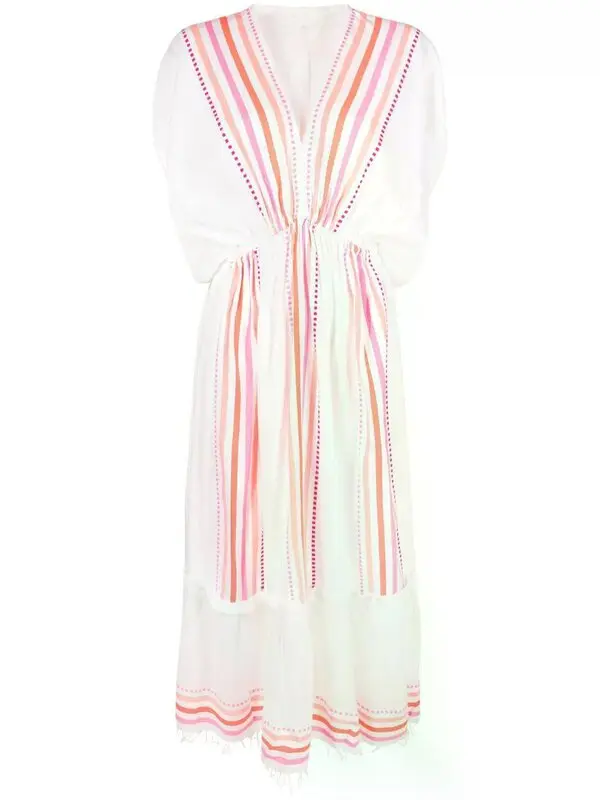 LEMLEM Eshe Stripe-print Dress - Pink