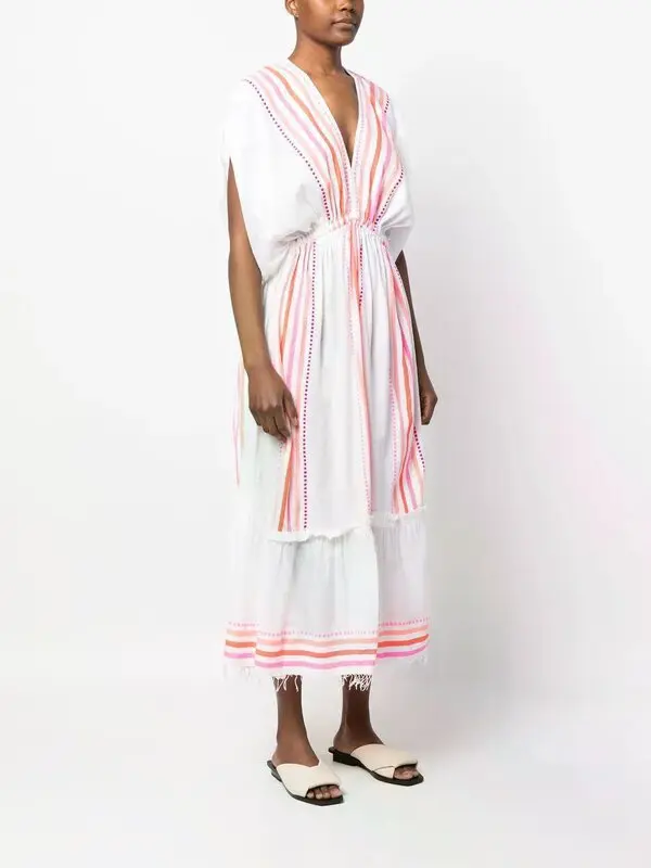 LEMLEM Eshe Stripe-print Dress - Pink