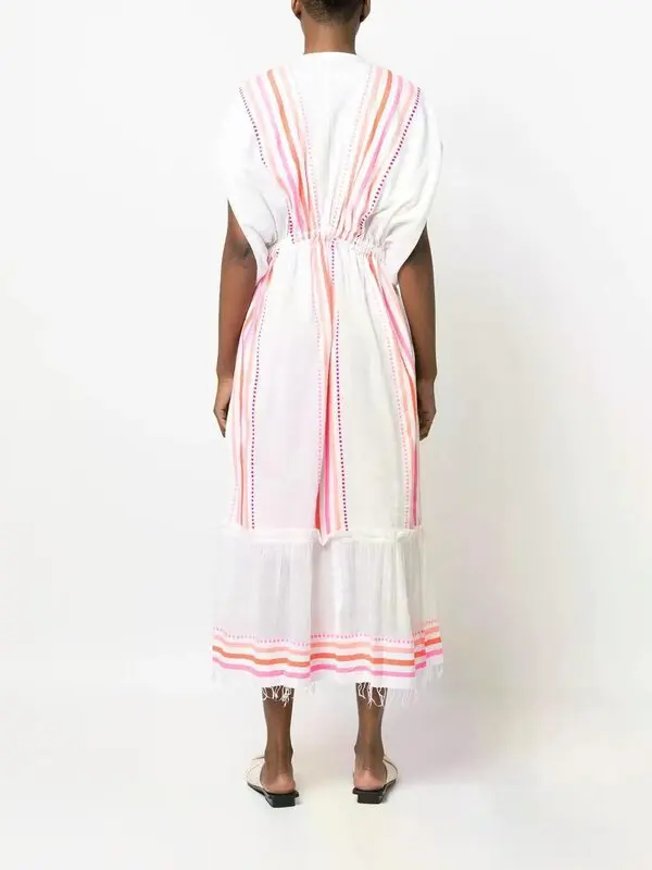 LEMLEM Eshe Stripe-print Dress - Pink