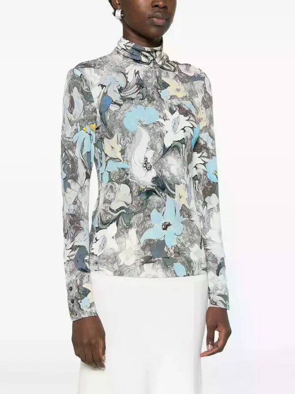 Tory Burch Printed Jersey T-shirt