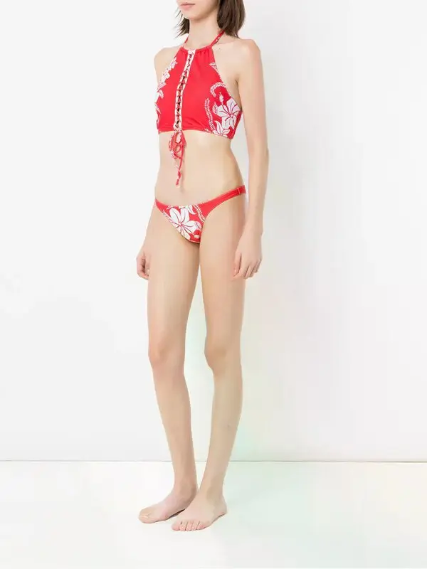 AMIR SLAMA Printed Bikini Set