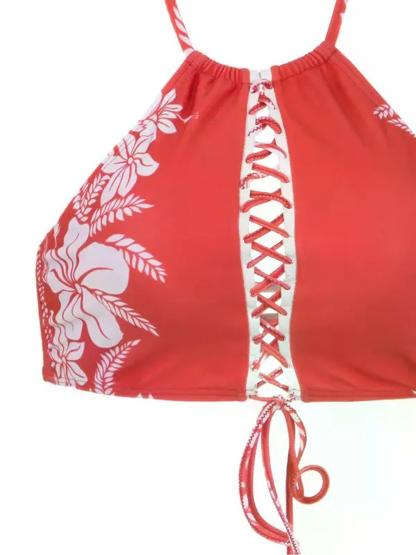 AMIR SLAMA Printed Bikini Set