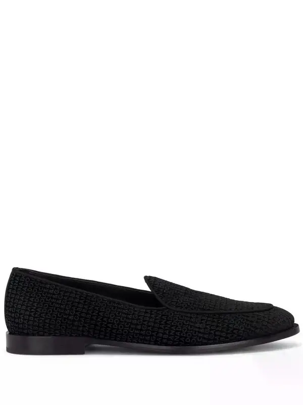Dolce & Gabbana Classic Velvet Slippers