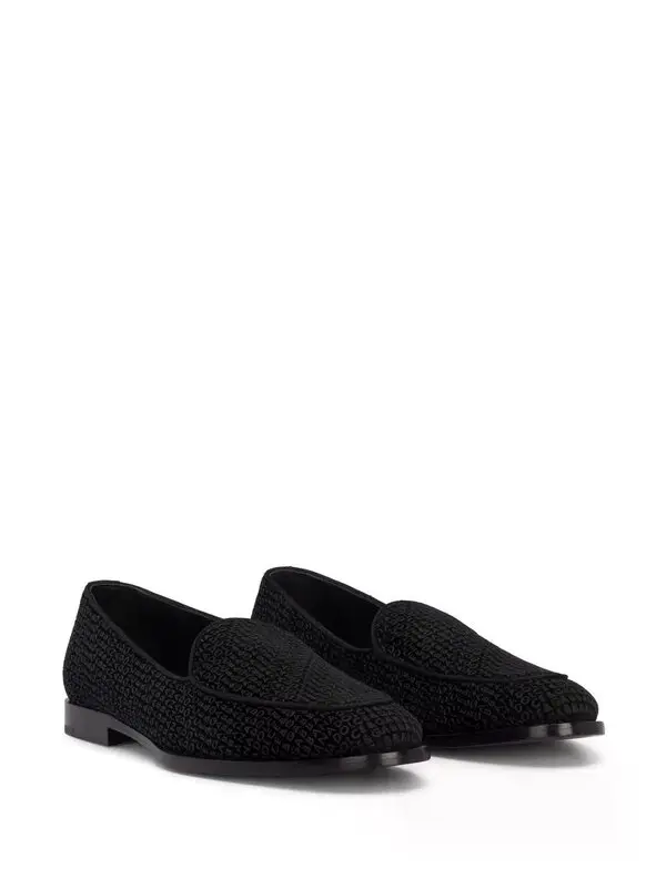 Dolce & Gabbana Classic Velvet Slippers
