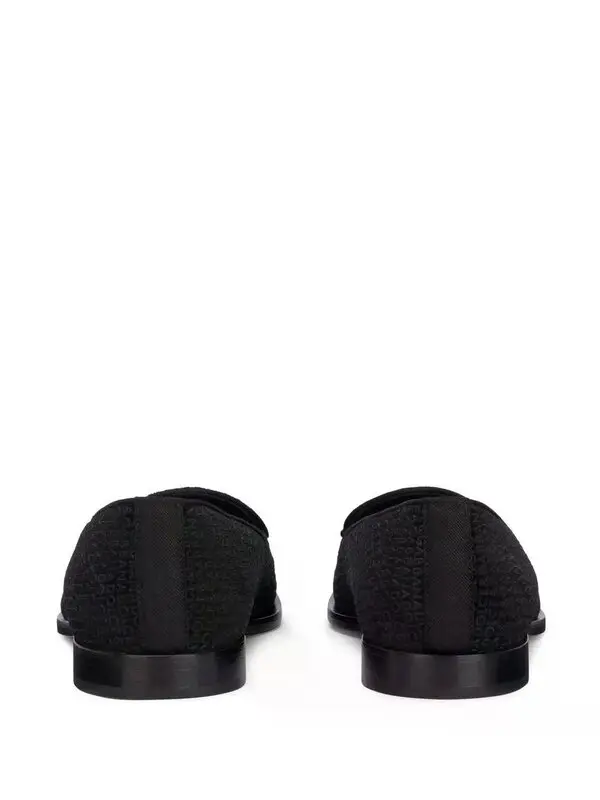 Dolce & Gabbana Classic Velvet Slippers