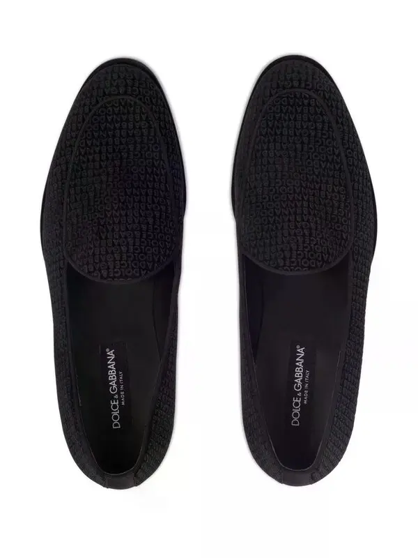Dolce & Gabbana Classic Velvet Slippers