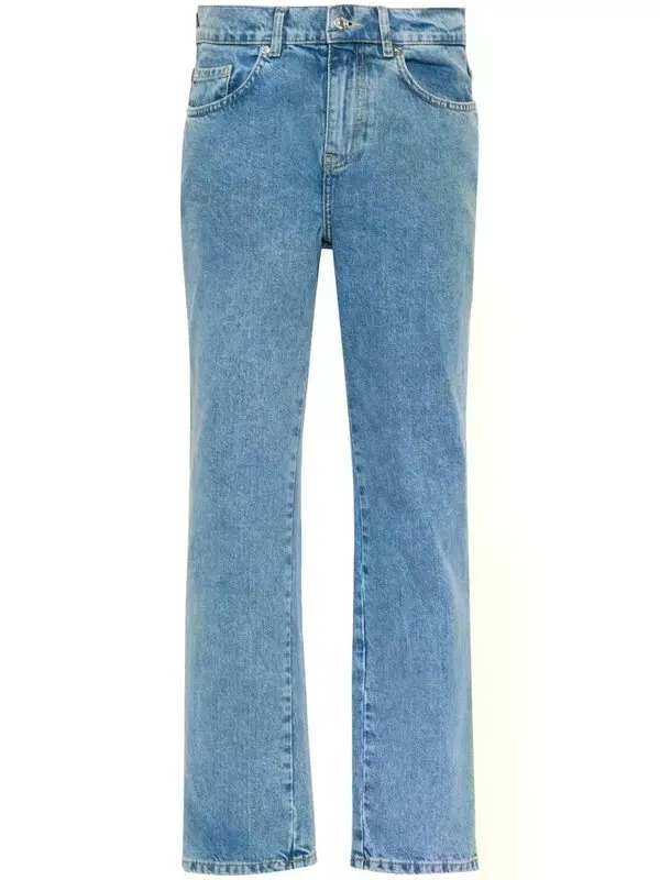Moschino Mid-rise Straight-leg Jeans