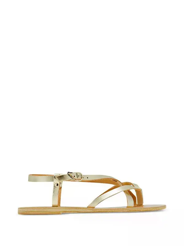 ANCIENT GREEK SANDALS Semele Flat Sandals - Gold