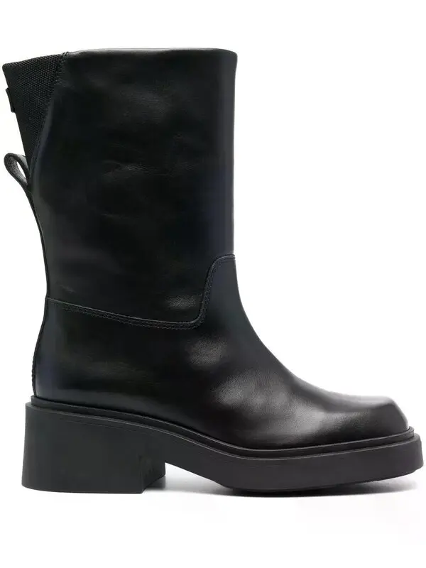 Furla Attitude Leather Mid-calf Boots