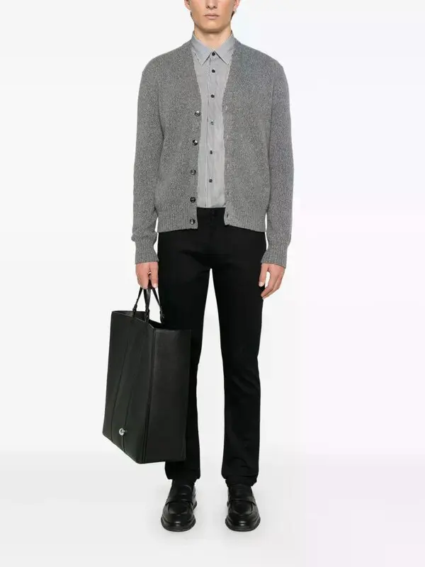Emporio Armani Pinstripe Shirt - Blue