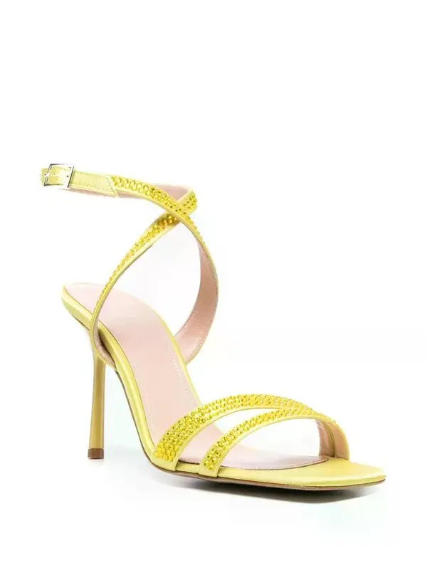 Liu Jo Camelia Embellished Sandals - Green