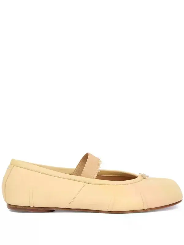 MAISON MARGIELA Tabi Ballerina Shoes - Yellow