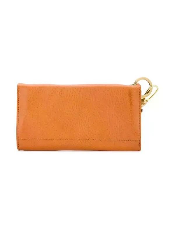 AS2OV Oiled Shrink Long Wallet - Brown