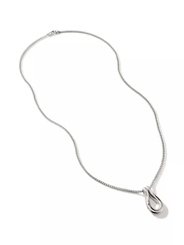 John Hardy Surf Pendant Chain Necklace