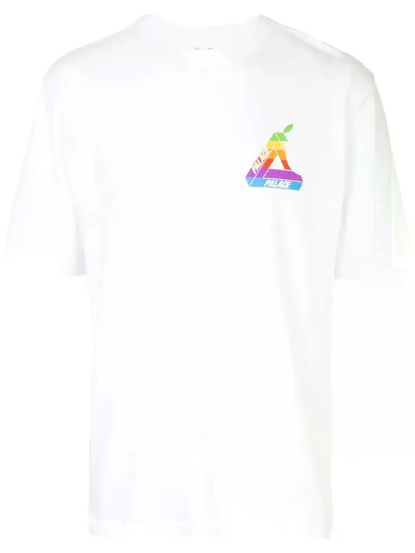 PALACE Jobsworth Logo-print T-shirt - White