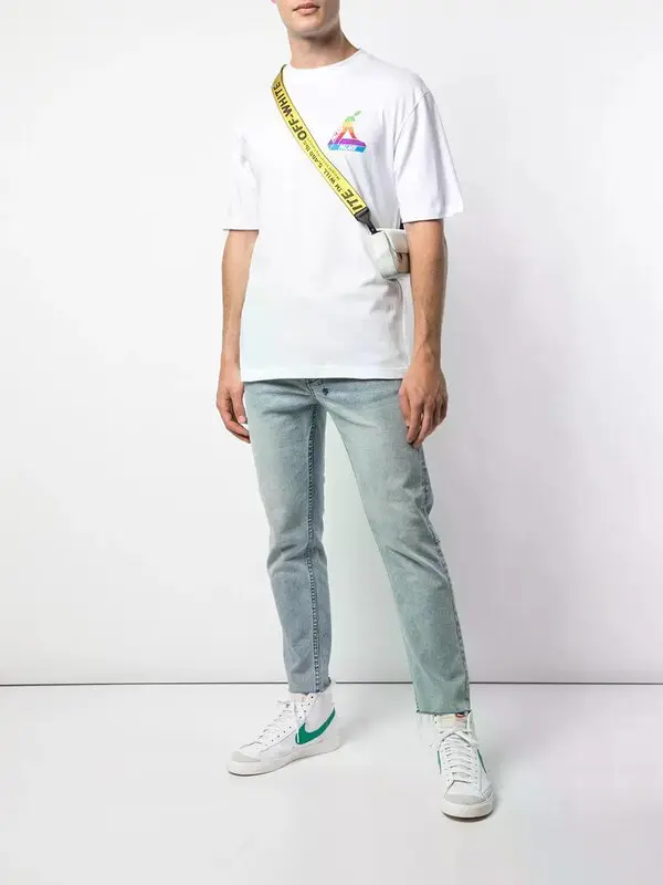 PALACE Jobsworth Logo-print T-shirt - White