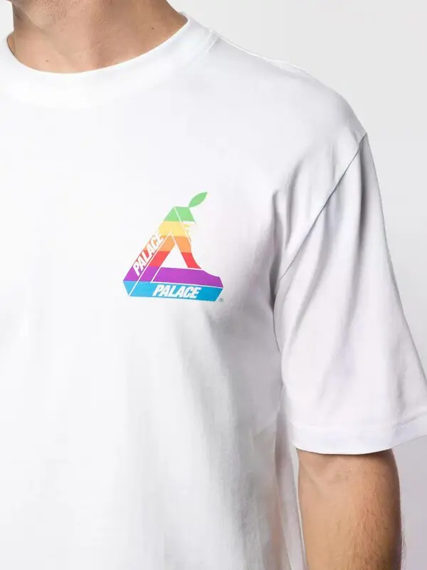 PALACE Jobsworth Logo-print T-shirt - White