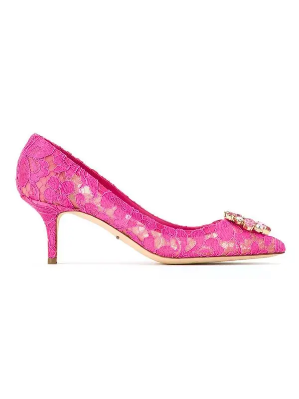 Dolce & Gabbana Bellucci Rainbow Lace Pumps