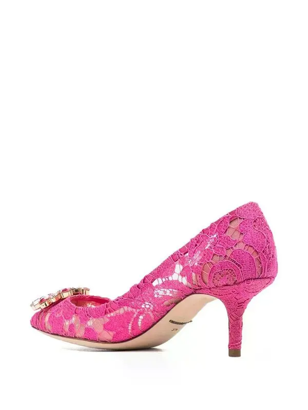 Dolce & Gabbana Bellucci Rainbow Lace Pumps