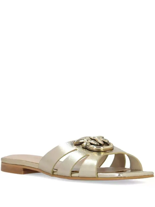 Pinko Love Birds-motif Sandals