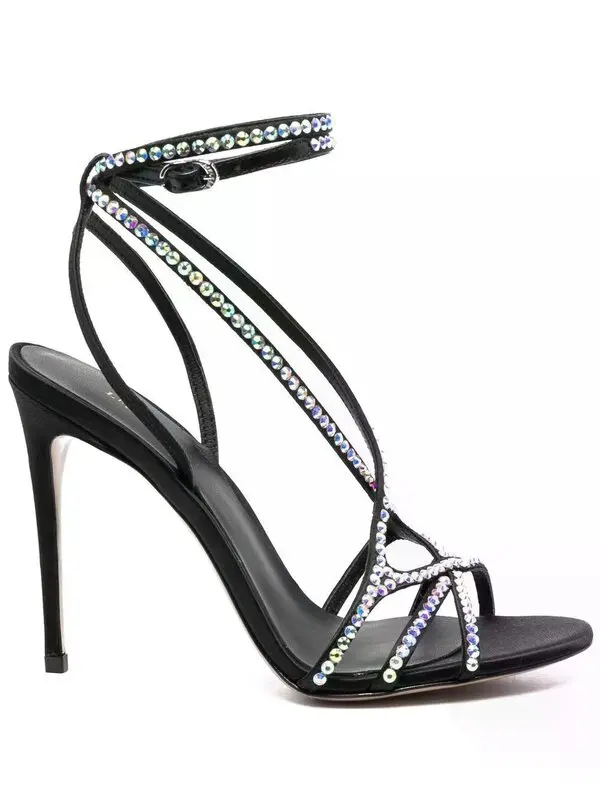 LE SILLA Belen 105mm Crystal-embellished Sandals