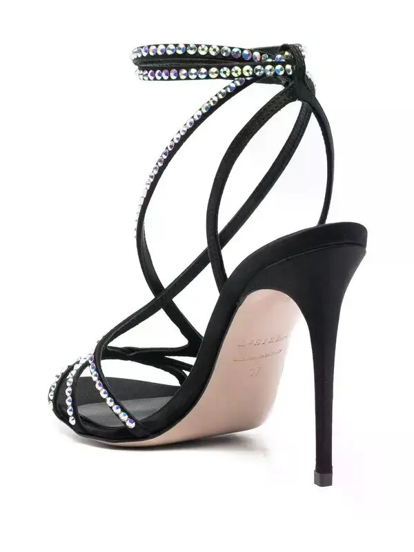 LE SILLA Belen 105mm Crystal-embellished Sandals