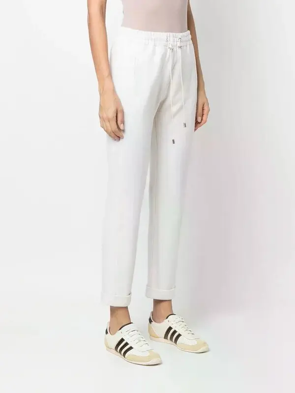 Colombo Elasticated Drawstring-waistband Trousers