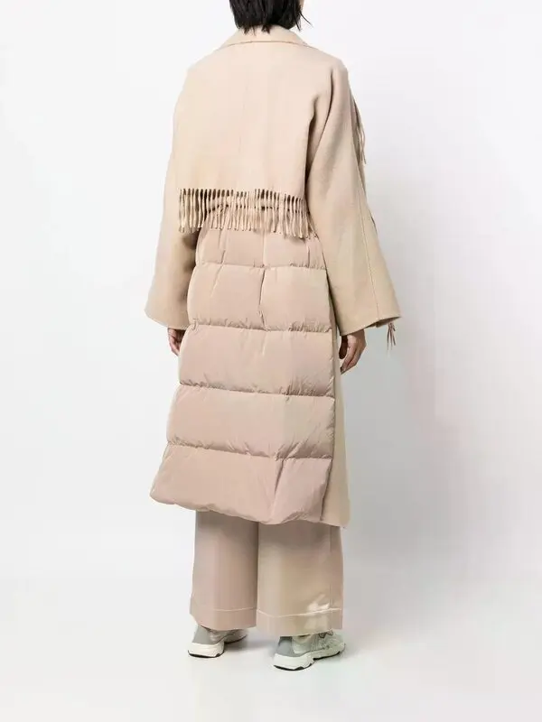 Goen.j Double-faced Fringed Coat