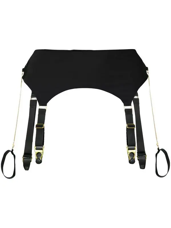 MAISON CLOSE Tapage Nocturne Garter Belt - Black