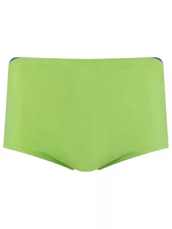 AMIR SLAMA Low-rise Trunks - Green
