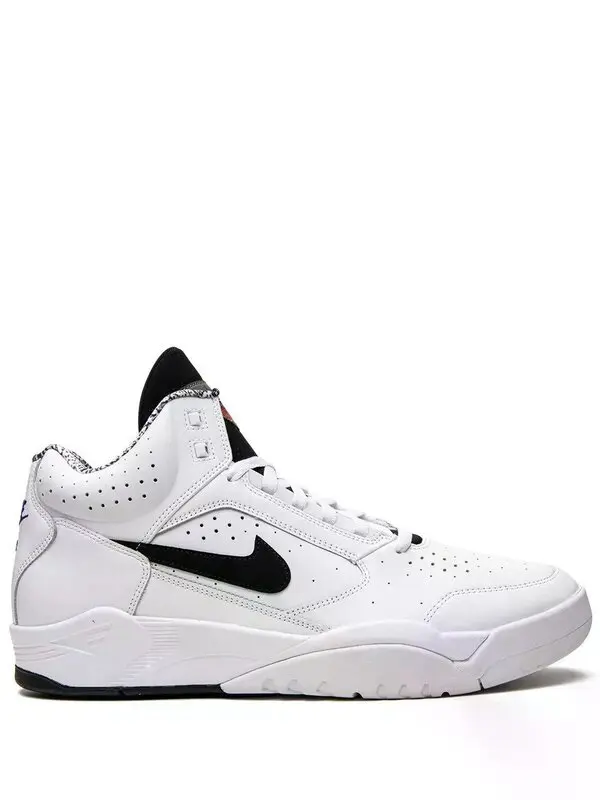 Nike Air Flight Lite Mid-top Sneakers - White
