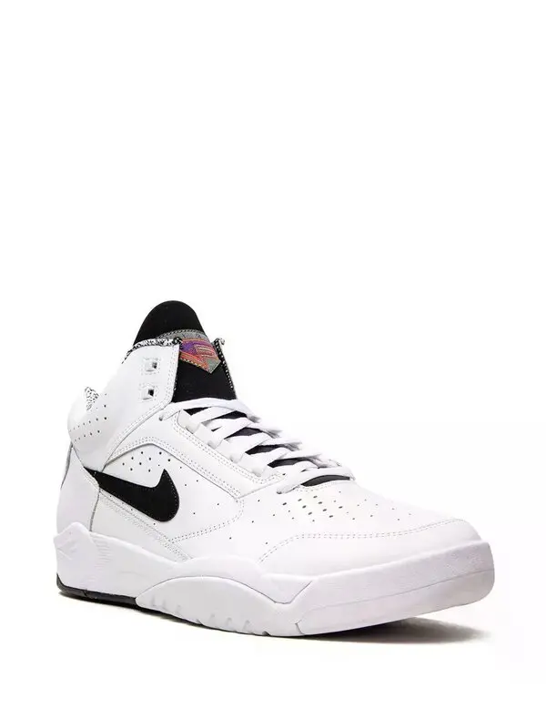 Nike Air Flight Lite Mid-top Sneakers - White