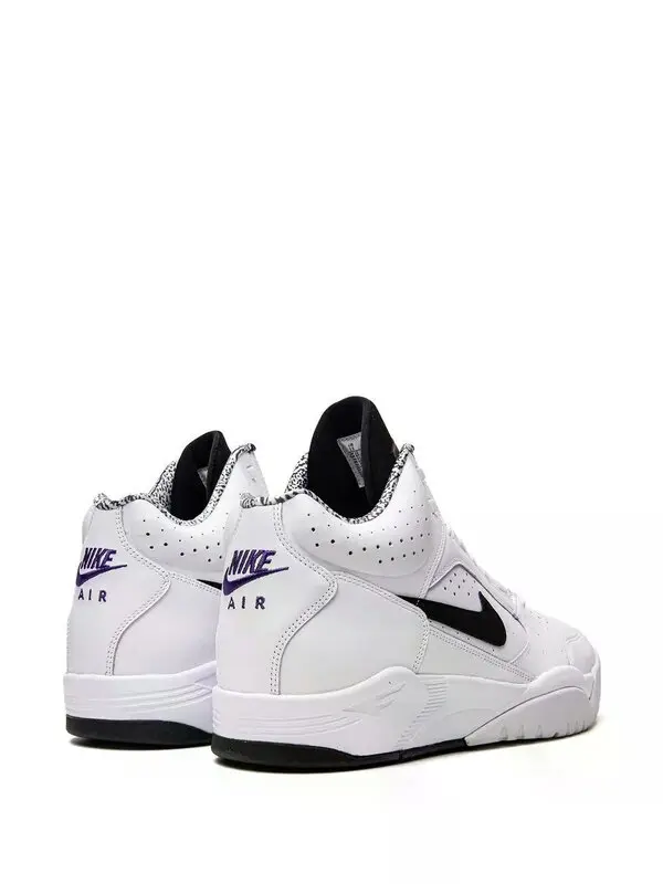 Nike Air Flight Lite Mid-top Sneakers - White