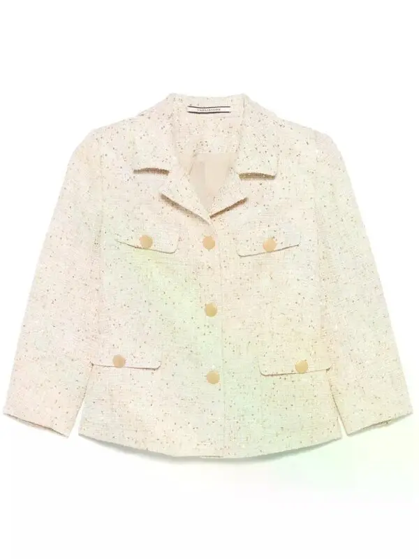Tagliatore Tweed Jacket - Neutrals