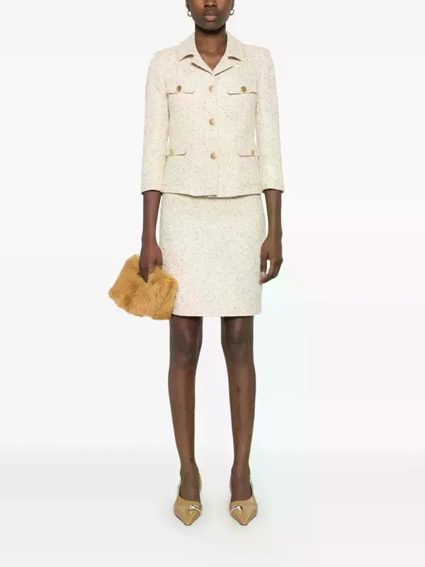 Tagliatore Tweed Jacket - Neutrals