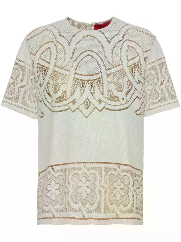 La DoubleJ Lacey House Embroidered T-shirt