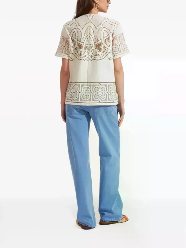 La DoubleJ Lacey House Embroidered T-shirt