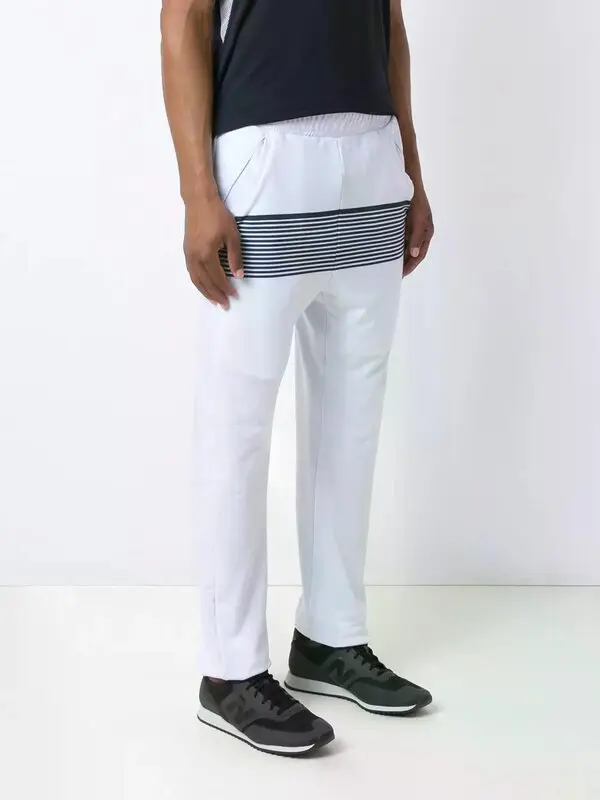 AMIR SLAMA Striped Track Trousers