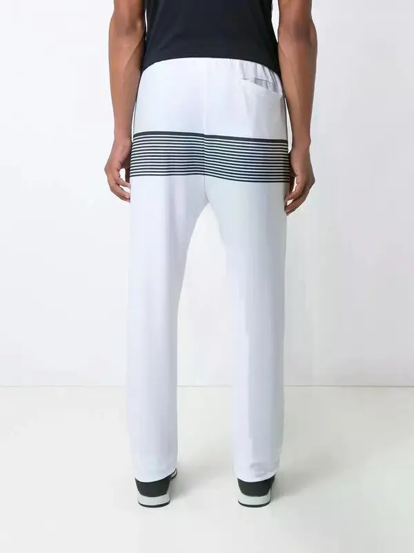 AMIR SLAMA Striped Track Trousers