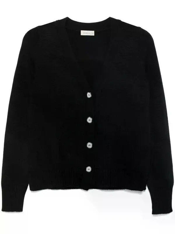 BLANCA VITA Virgin Wool Cardigan