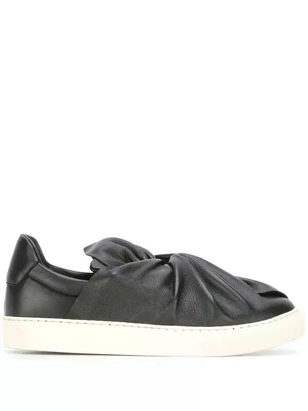 Ports 1961 Knotted Leather Sneakers
