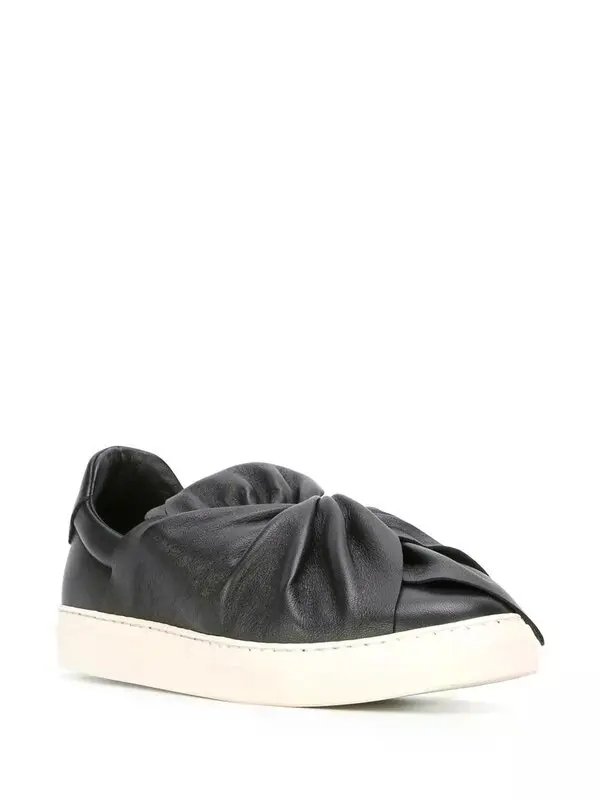 Ports 1961 Knotted Leather Sneakers