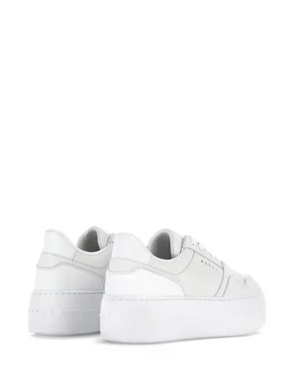 Hogan H670 Flatform Leather Sneakers