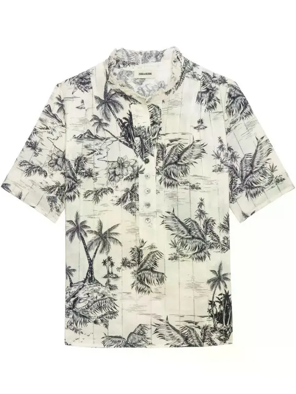 Zadig&Voltaire Topher Printed Shirt